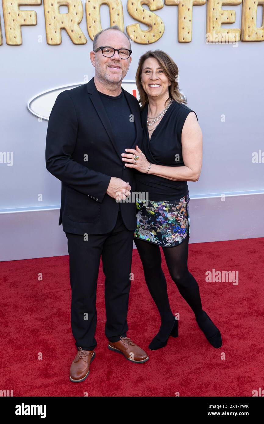 Los Angeles, USA. 30th Apr, 2024. Tom Papa and Cynthia Papa attend the ...