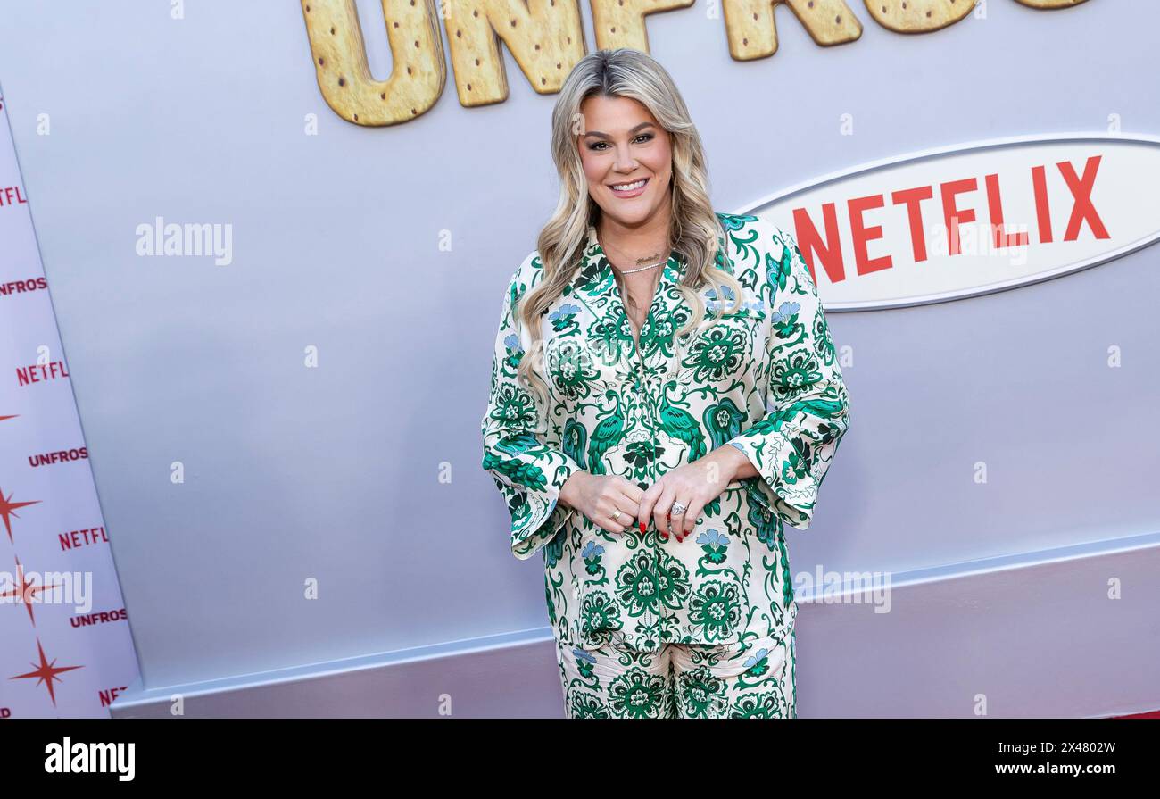 Los Angeles, USA. 30th Apr, 2024. Heather McMahan attends the arrivals ...