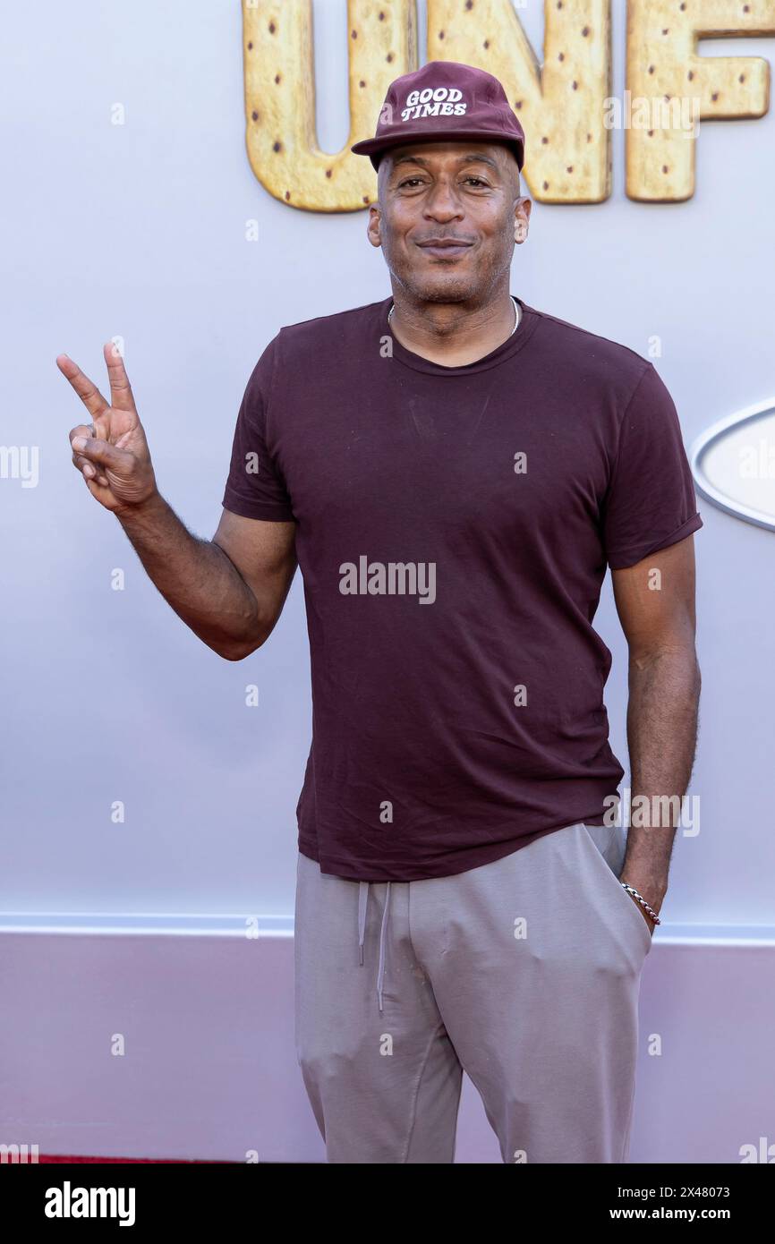 Los Angeles, USA. 30th Apr, 2024. James Lesure attends the arrivals of ...