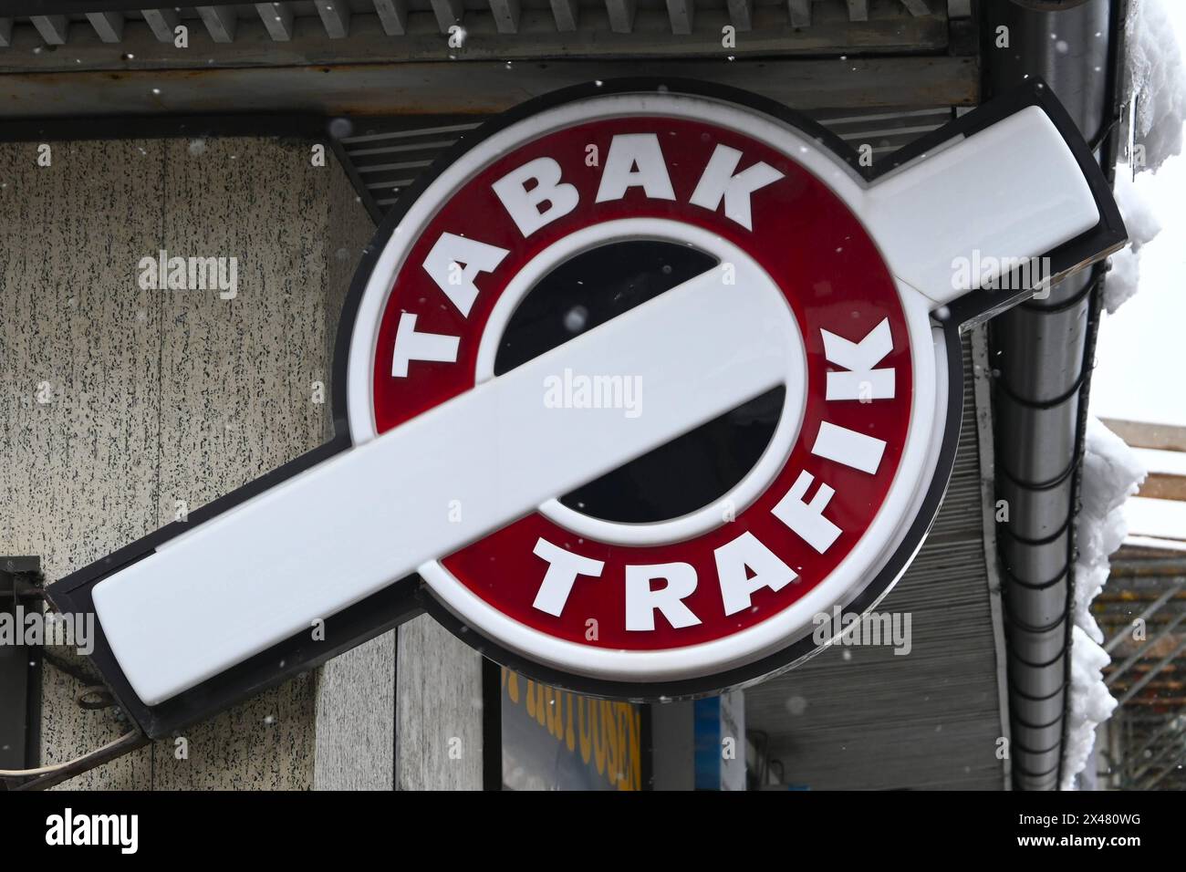 Österreich. Tabak-Trafik bzw Tabakgeschäft - Logo *** Austria tobacco ...