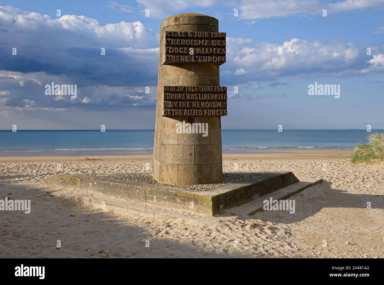 Graye-sur-Mer, France - Apr 30, 2024: Juno Beach D-Day Landing Memorial ...