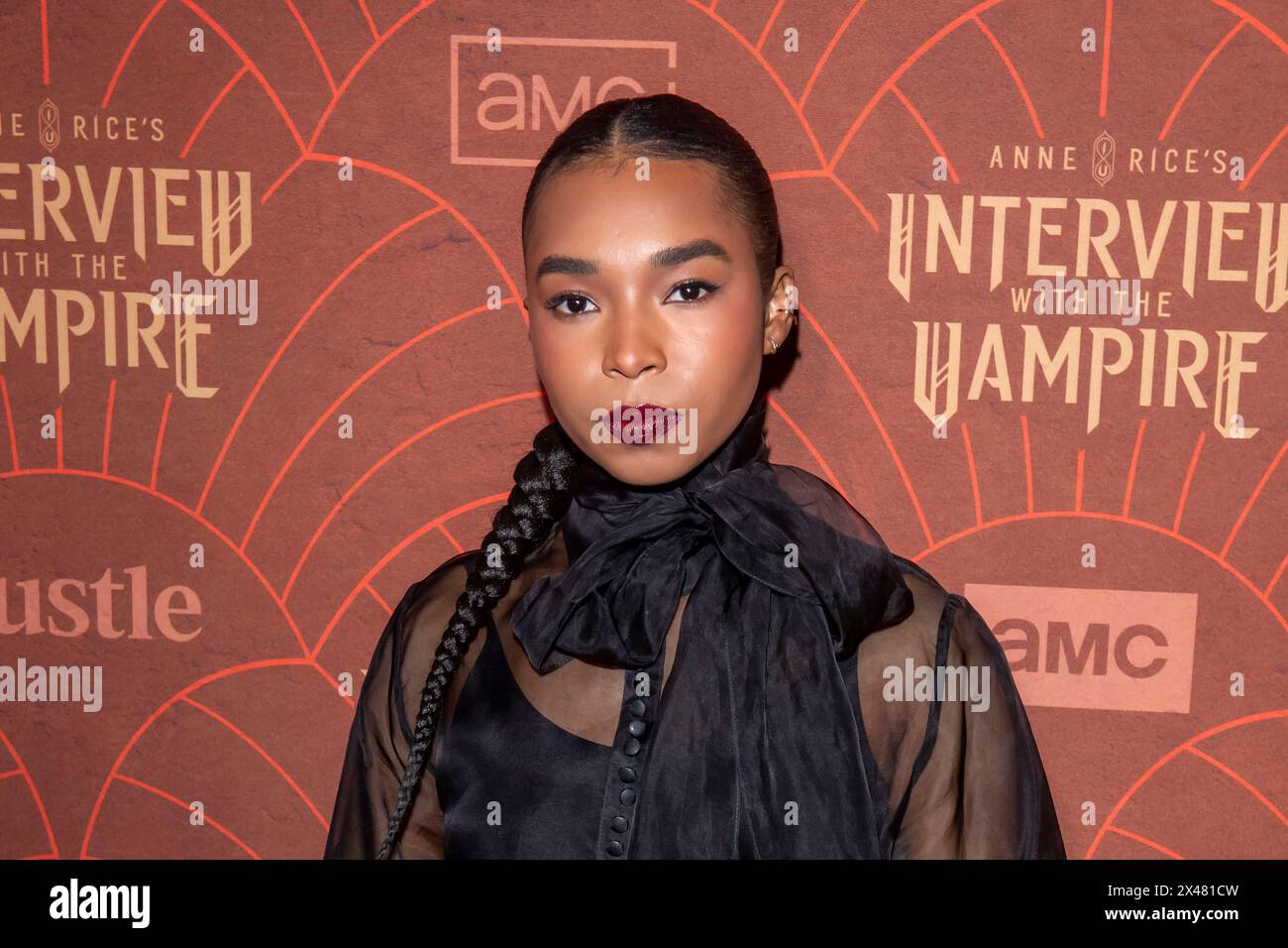 New York, United States. 30th Apr, 2024. Delainey Hayles attends the ...