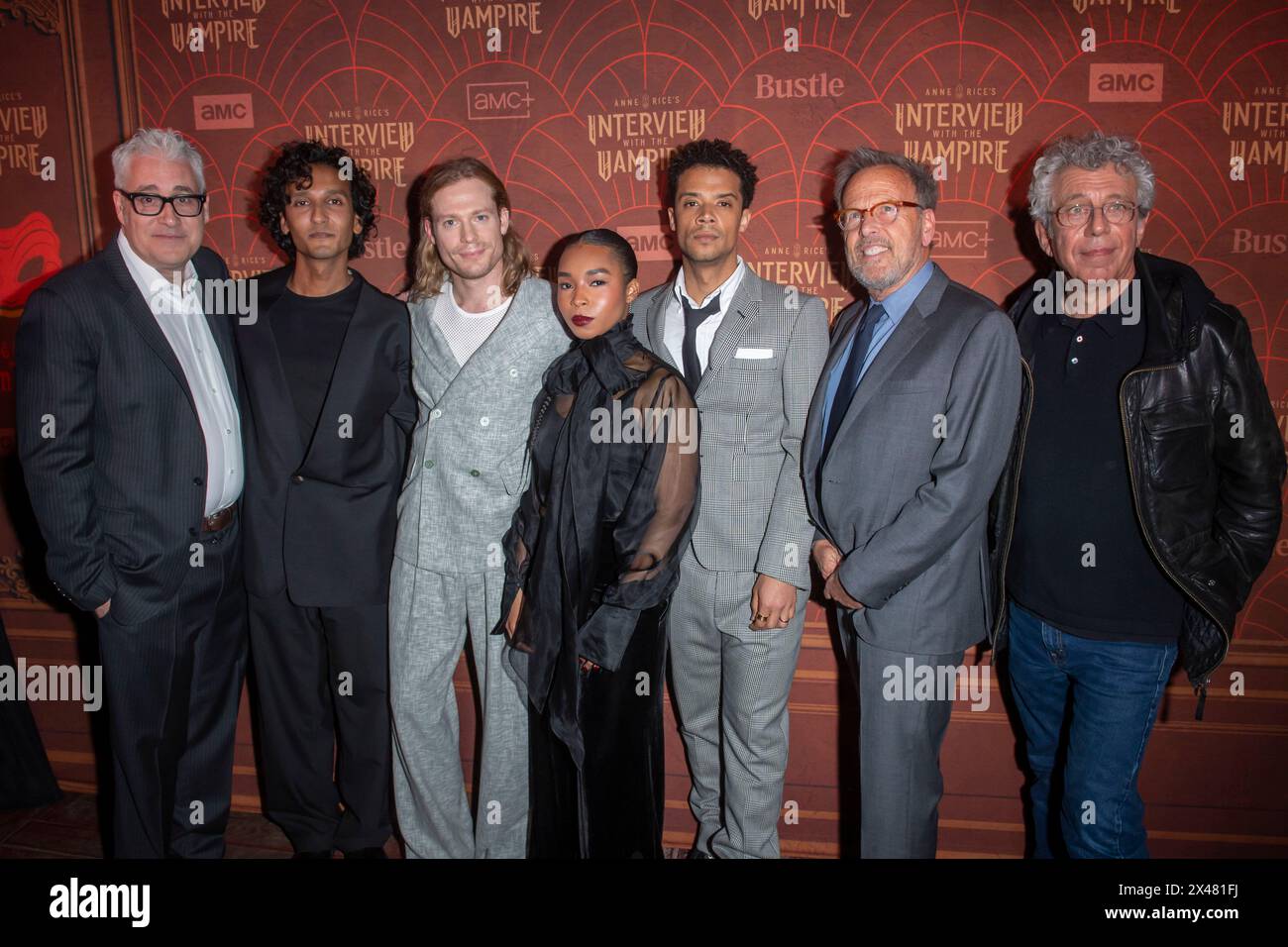 (L-R) Rolin Jones, Assad Zaman, Sam Reid, Delainey Hayles, Jacob ...