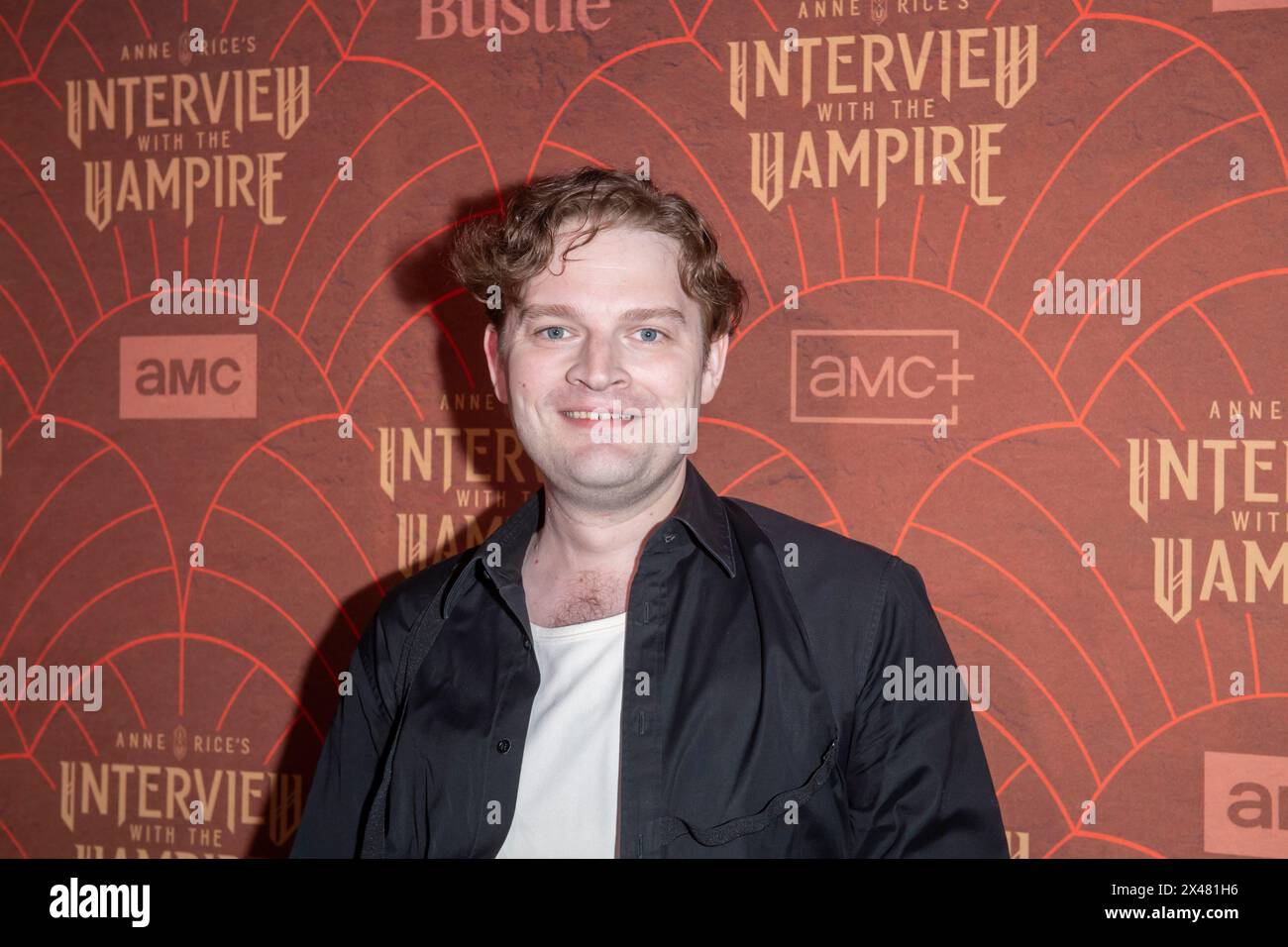 Chris Geary attends the AMC Networks' "Anne Rice's Interview With The ...