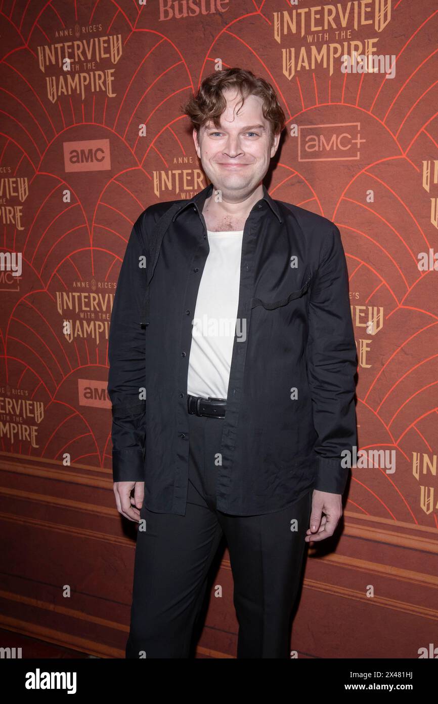 New York, United States. 30th Apr, 2024. Chris Geary attends the AMC ...