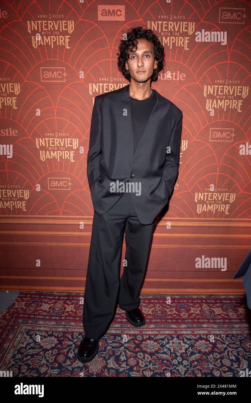 New York, United States. 30th Apr, 2024. Assad Zaman attends the AMC ...
