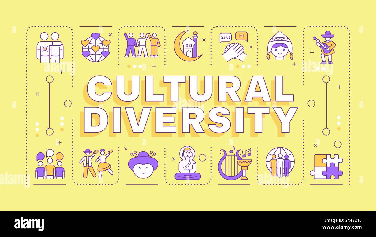 Ethnic diversity icons Stock Vector Images - Alamy