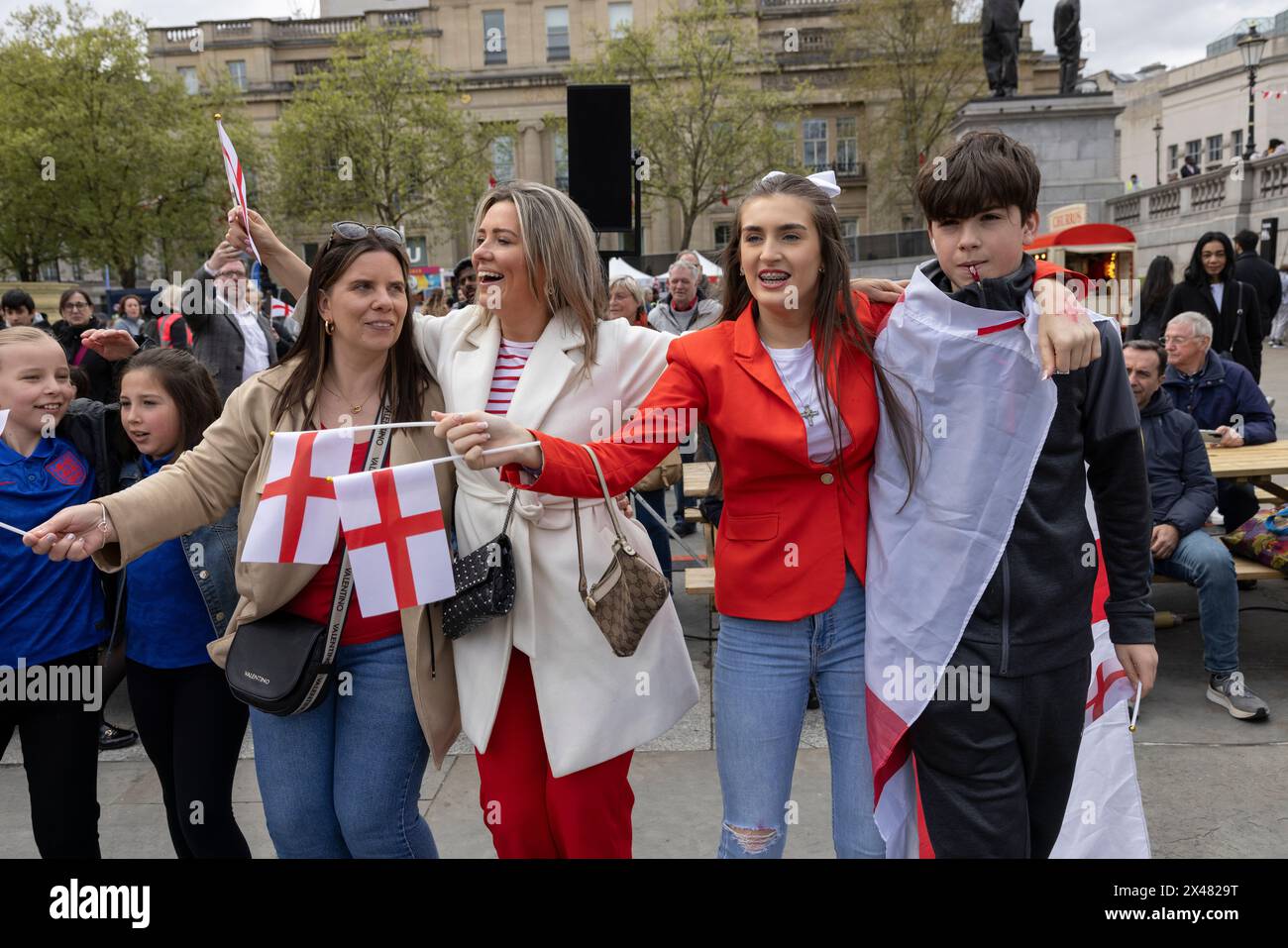 The Feast of St. George Festival in Trafalgar Square, April 23rd 2024 ...
