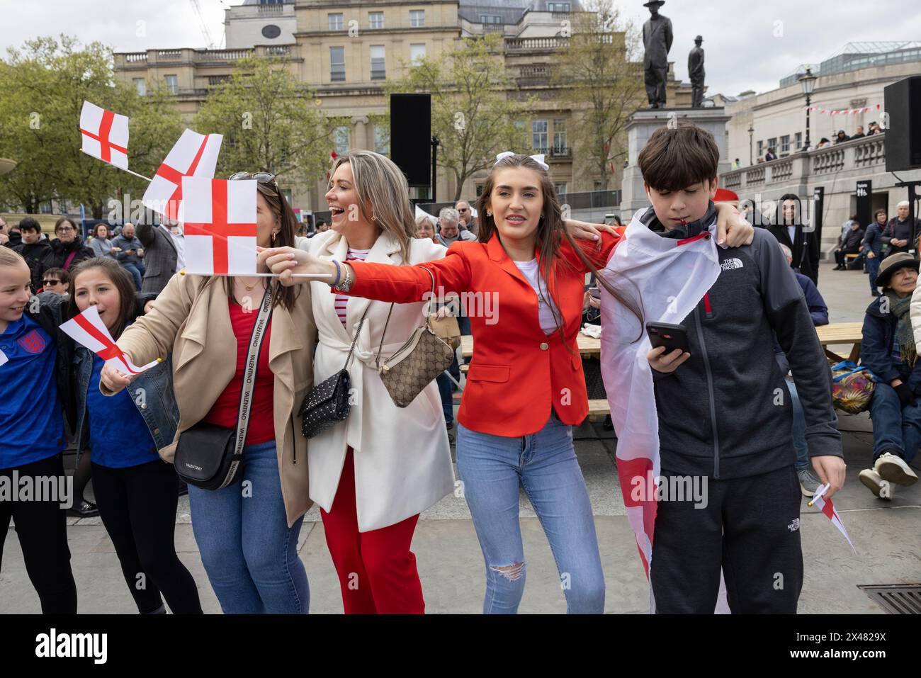 The Feast of St. George Festival in Trafalgar Square, April 23rd 2024 ...