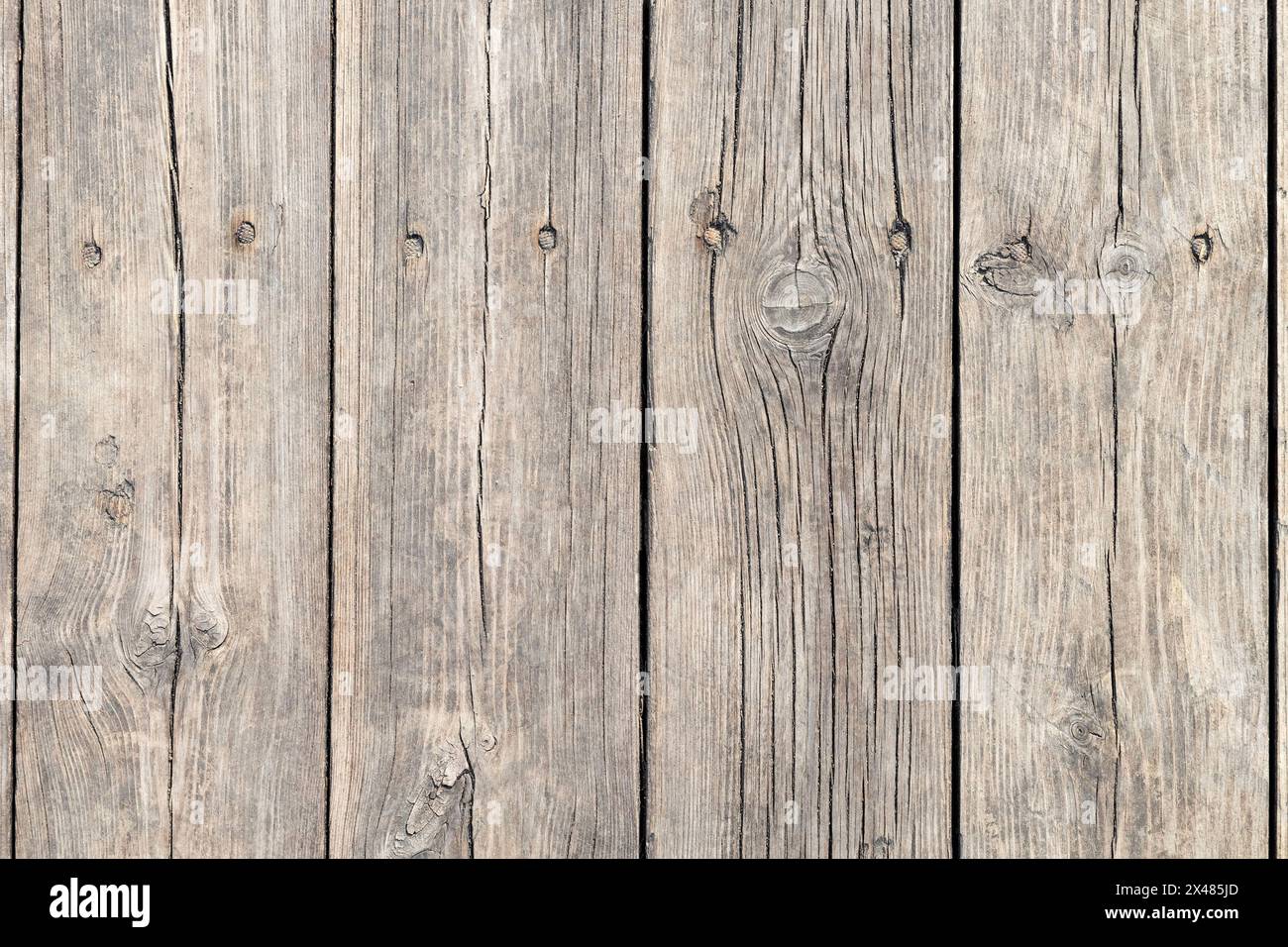 texture of an old board with nails. background in the form of a surface ...