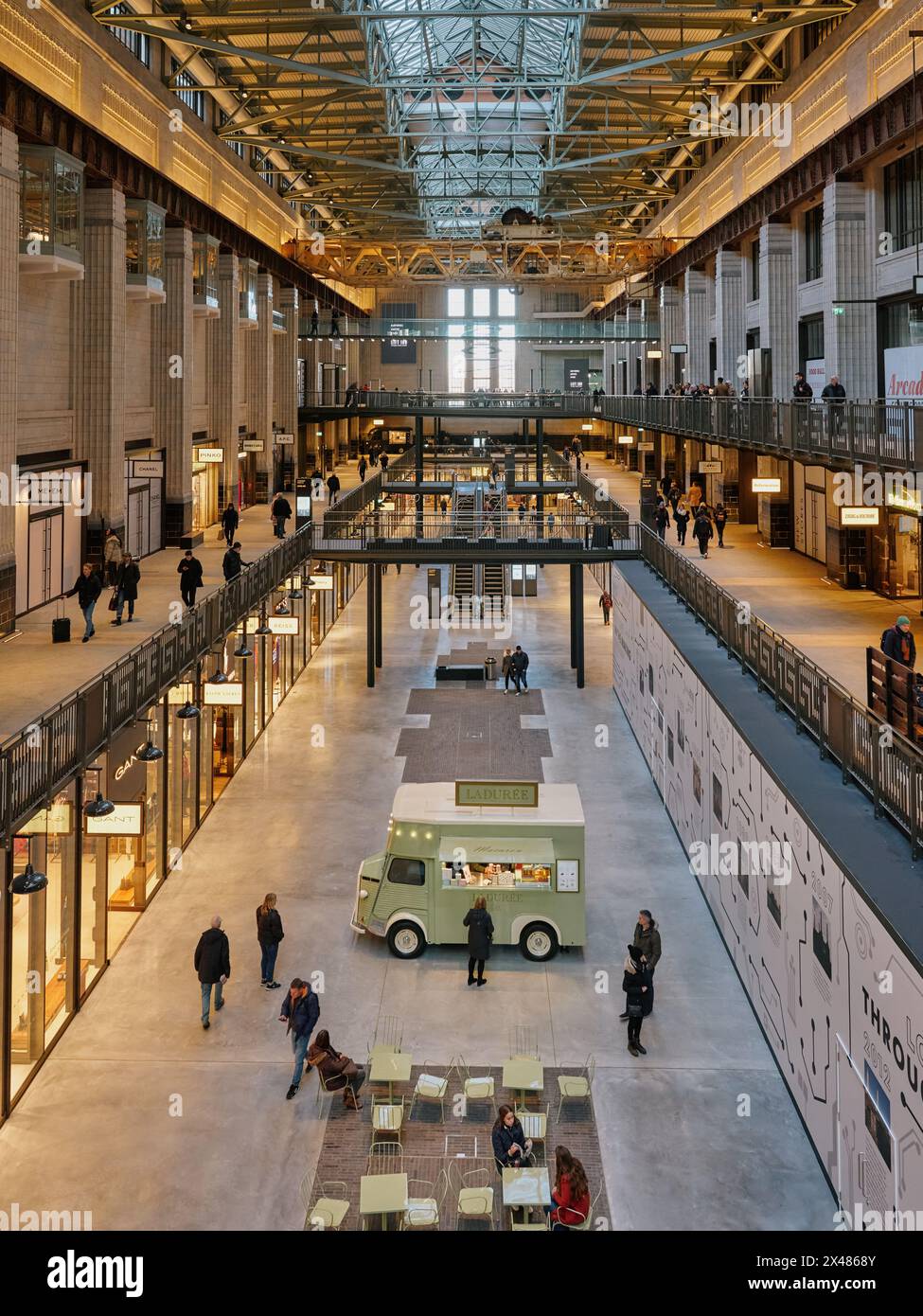 The redeveloped Battersea Power Station shopping complex gallery ...