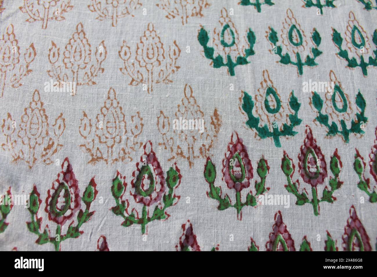 Indian block printing hi-res stock photography and images - Alamy