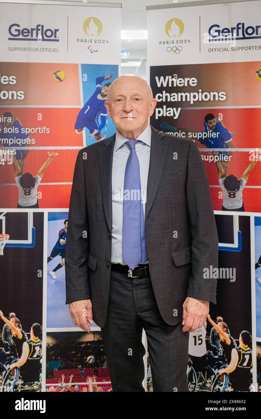 Bertrand Chammas, CEO of Gerflor in Tarare. The company will supply ...