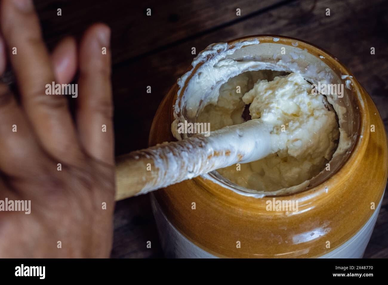 Discover Uttarakhand's Bilona method: curd churned through bilona to ...