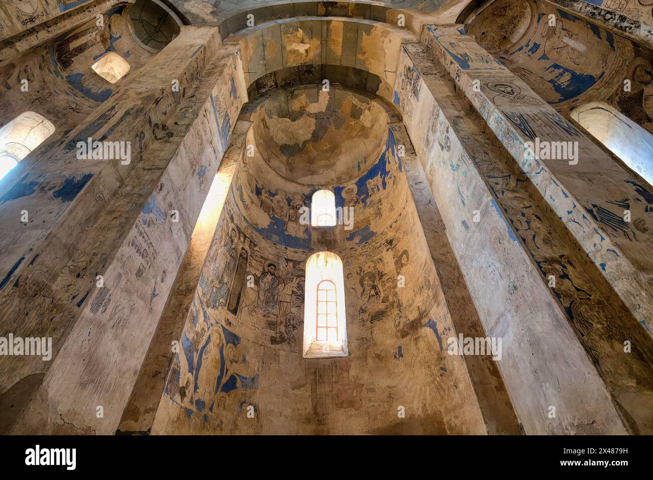 10th century Akdamar Armenian Church of the Holy Cross, Interior ...