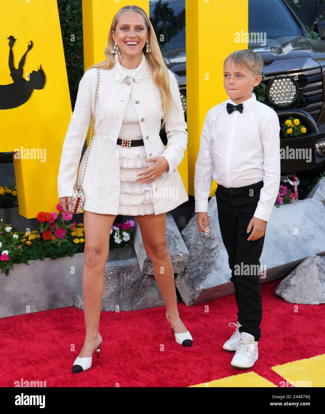 Los Angeles, USA. 30th Apr, 2024. (L-R) Teresa Palmer and Bodhi Rain ...