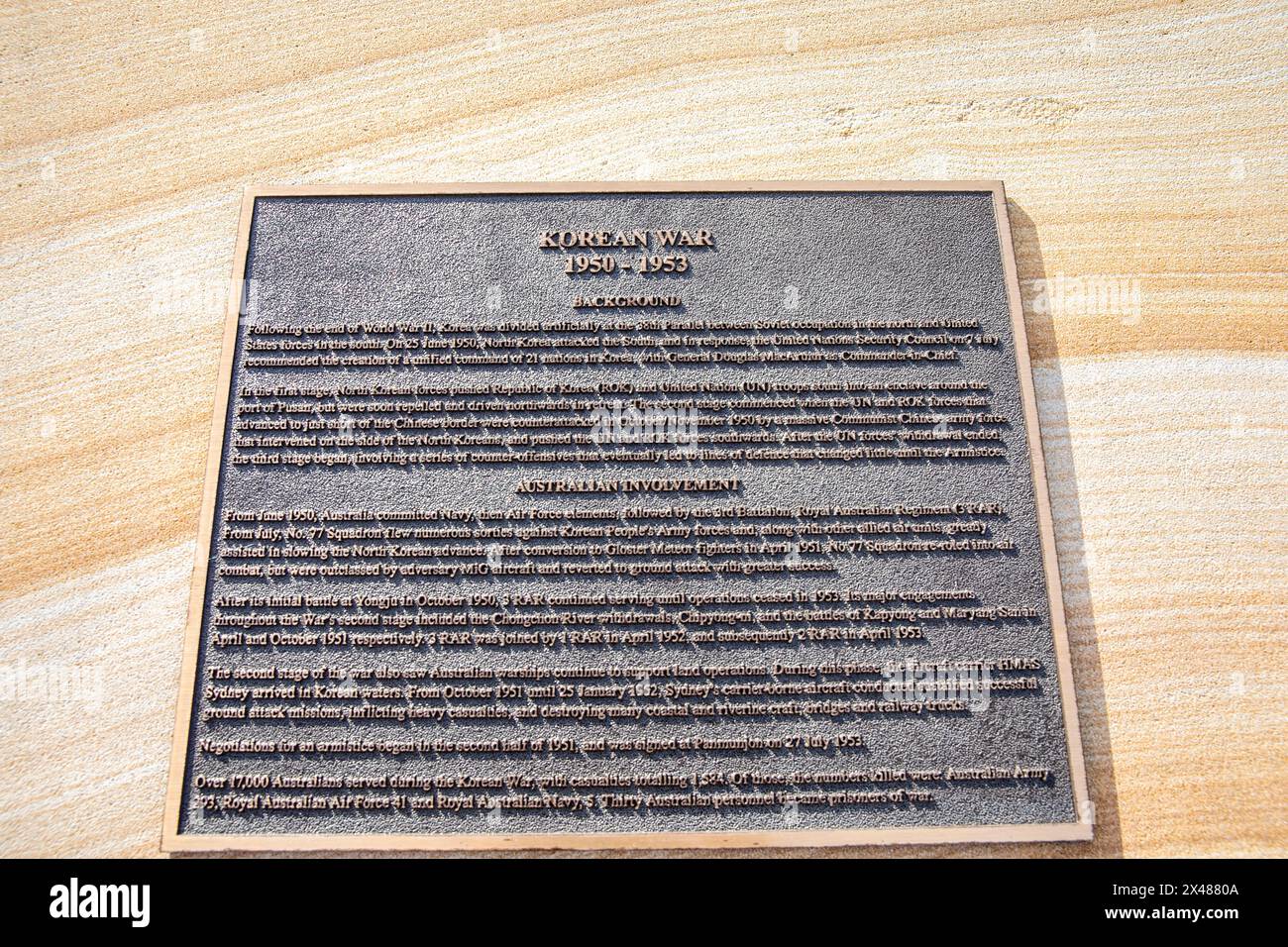 Australia's Memorial Walk honours those served and supported the defence of Australia, post ...