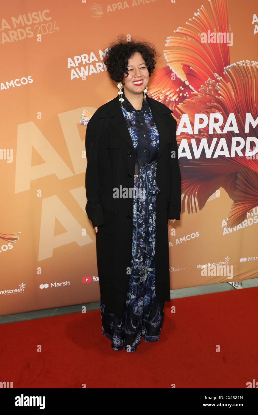 Sydney, Australia. 1st May 2024. Mahalia Barnes arrives on the red ...