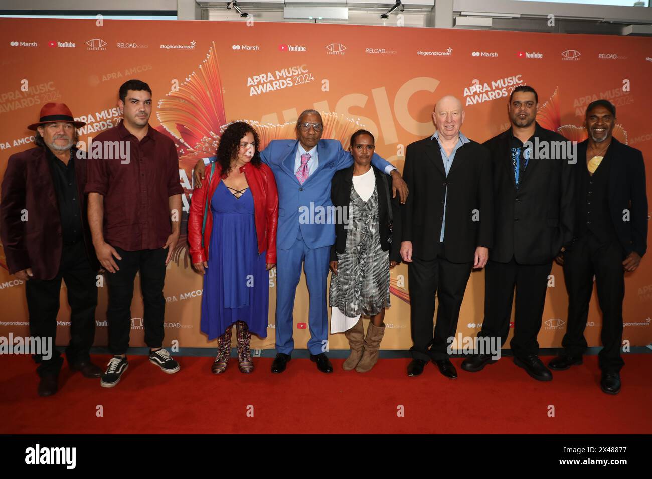 Sydney, Australia. 1st May 2024. L-R: Stephen Pigram, tbc, tbc, Bart ...
