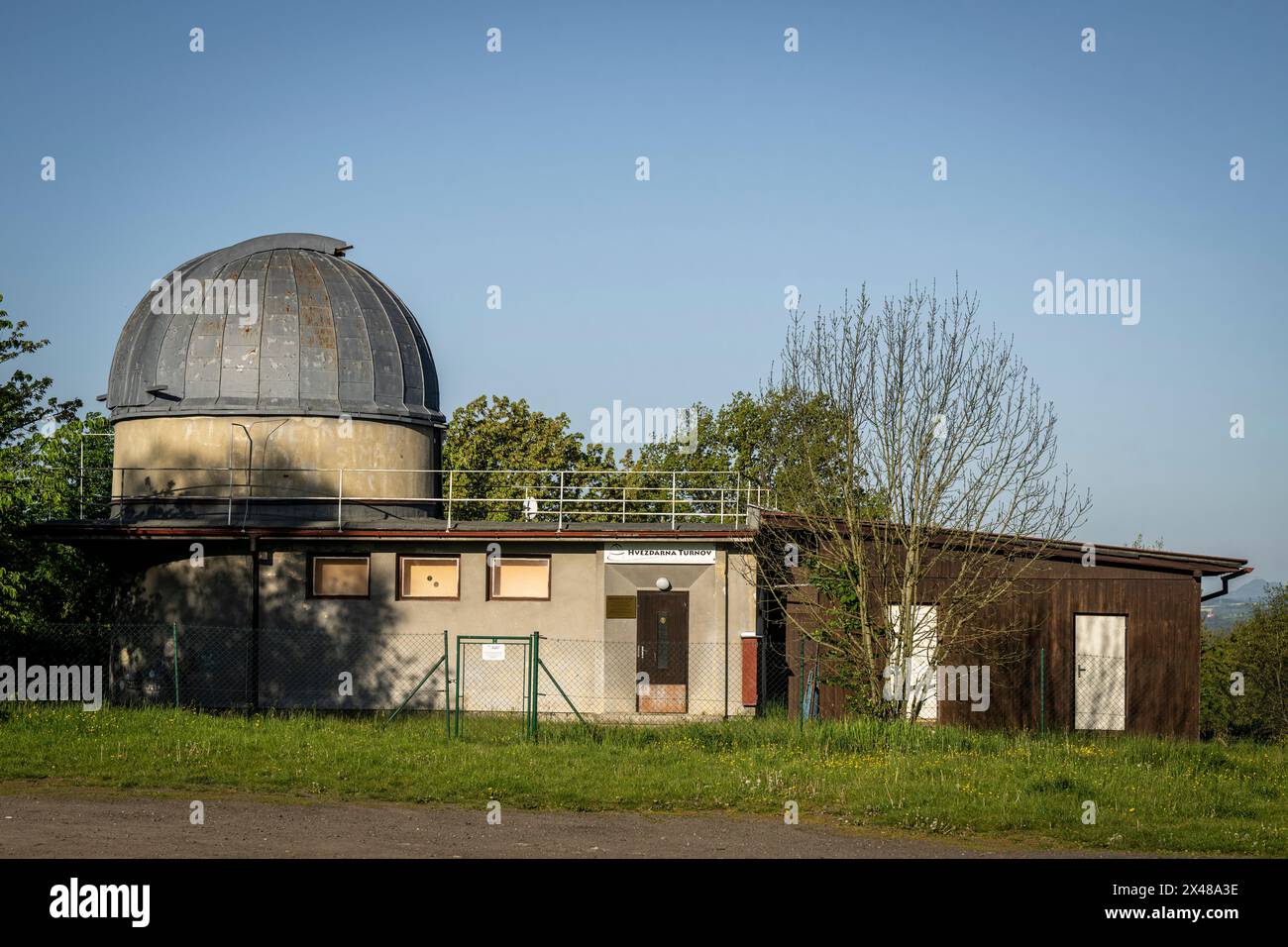 Turnov, Czech Republic. 01st May, 2024. Astronomical observatory Turnov ...