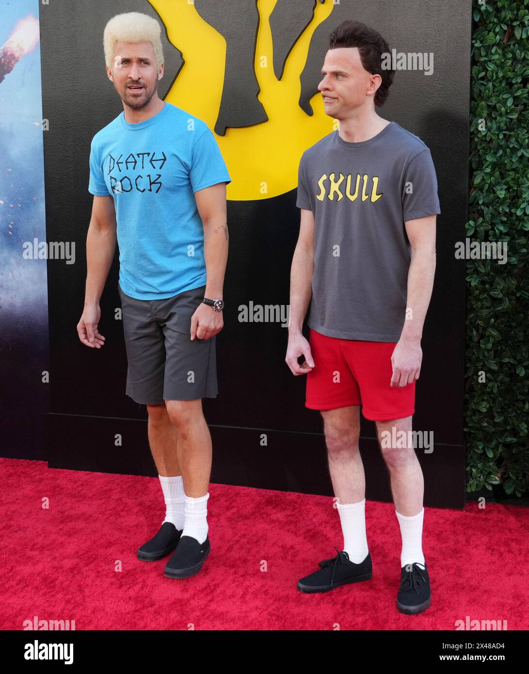 Los Angeles, USA. 30th Apr, 2024. (L-R) Ryan Gosling and Mikey Day ...