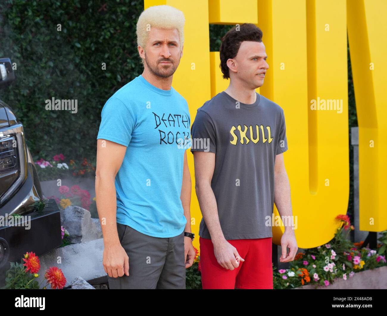 Los Angeles, USA. 30th Apr, 2024. (L-R) Ryan Gosling and Mikey Day ...