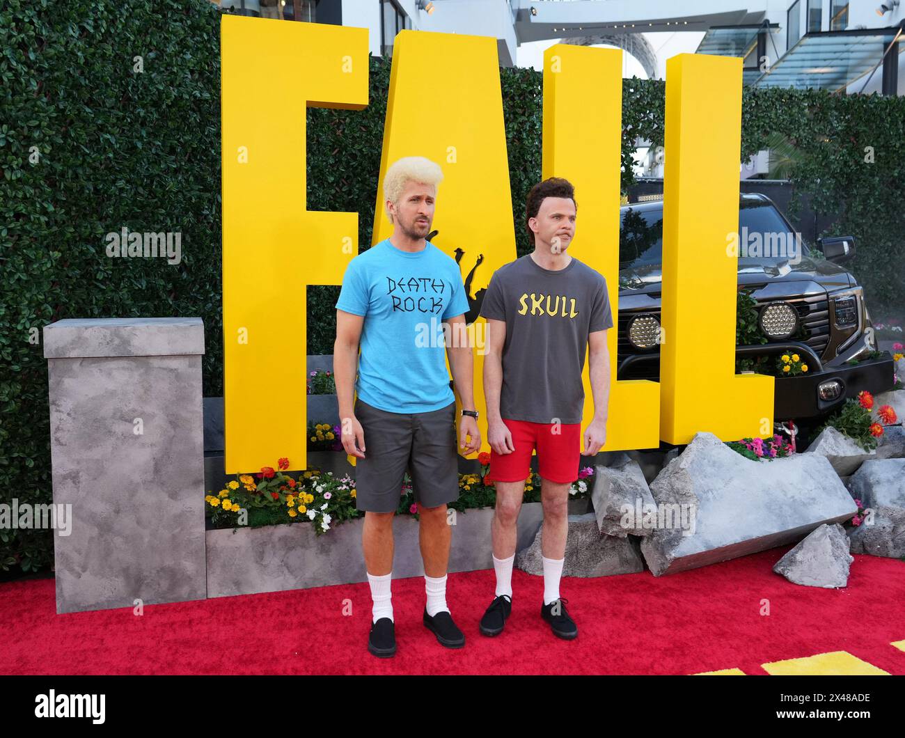 Los Angeles, USA. 30th Apr, 2024. (L-R) Ryan Gosling and Mikey Day ...