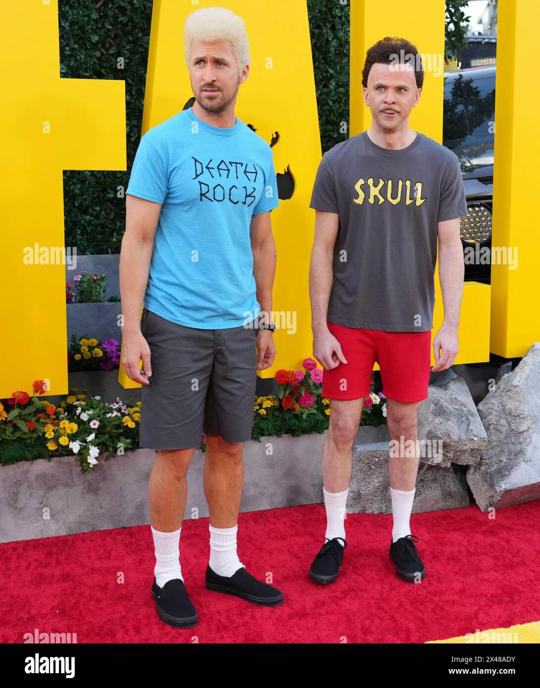 Los Angeles, USA. 30th Apr, 2024. (L-R) Ryan Gosling and Mikey Day ...