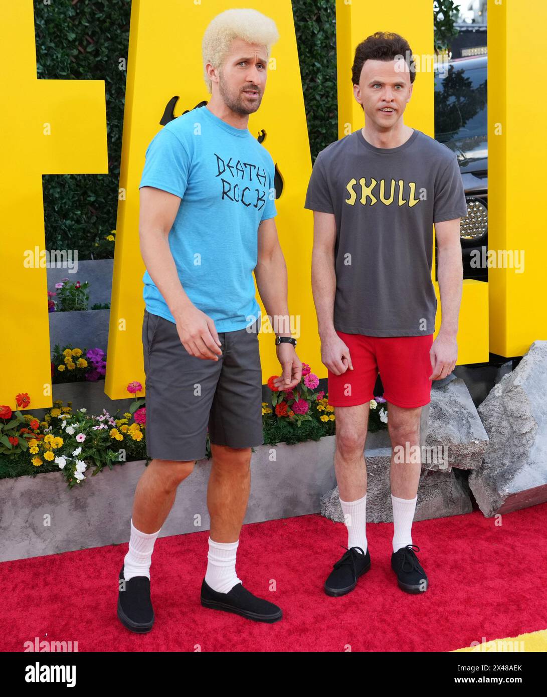 Los Angeles, USA. 30th Apr, 2024. (L-R) Ryan Gosling and Mikey Day ...
