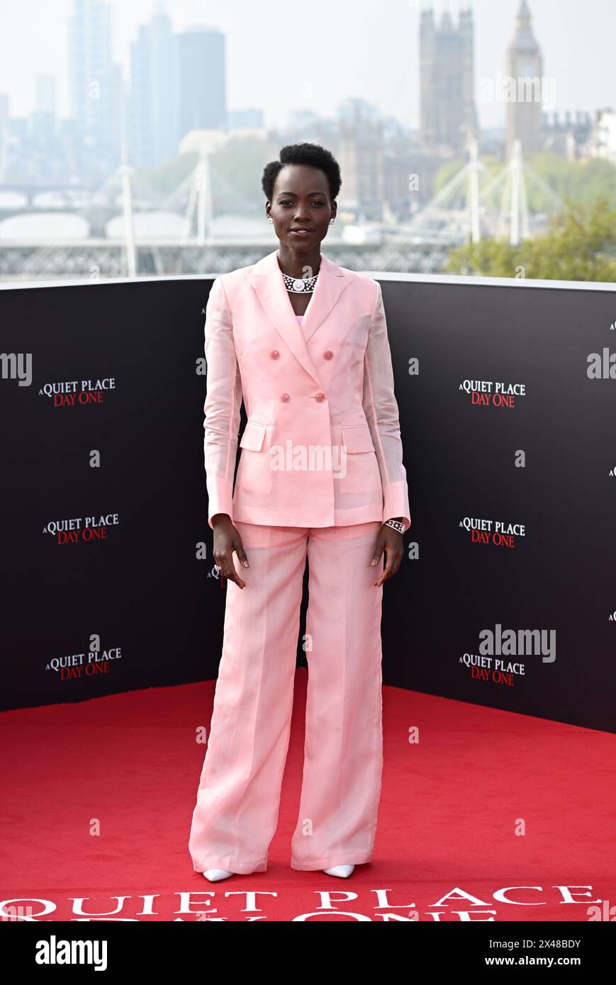 London, UK. May 1st, 2024. Lupita Nyong’o at A Quiet Place: Day One ...