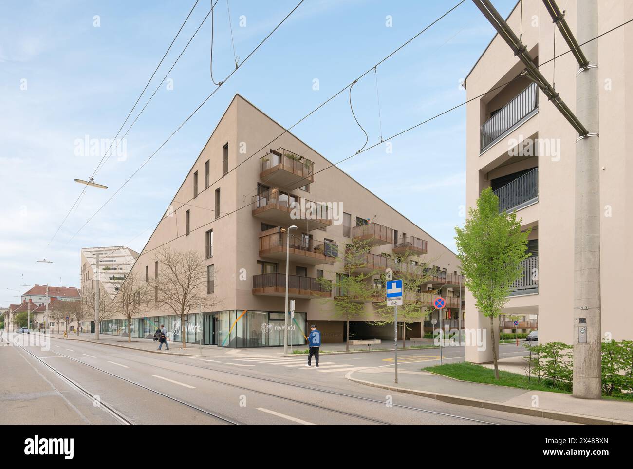 Graz, Austria - Die Eggenberge housing & mixed use building by ...