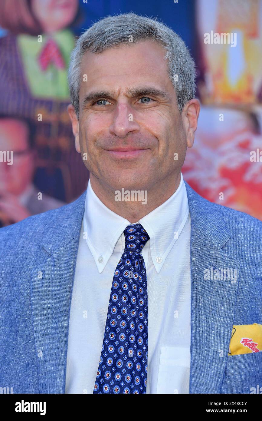 Andy Robin bei der Premiere des Netflix-Films Unfrosted im Egyptian ...