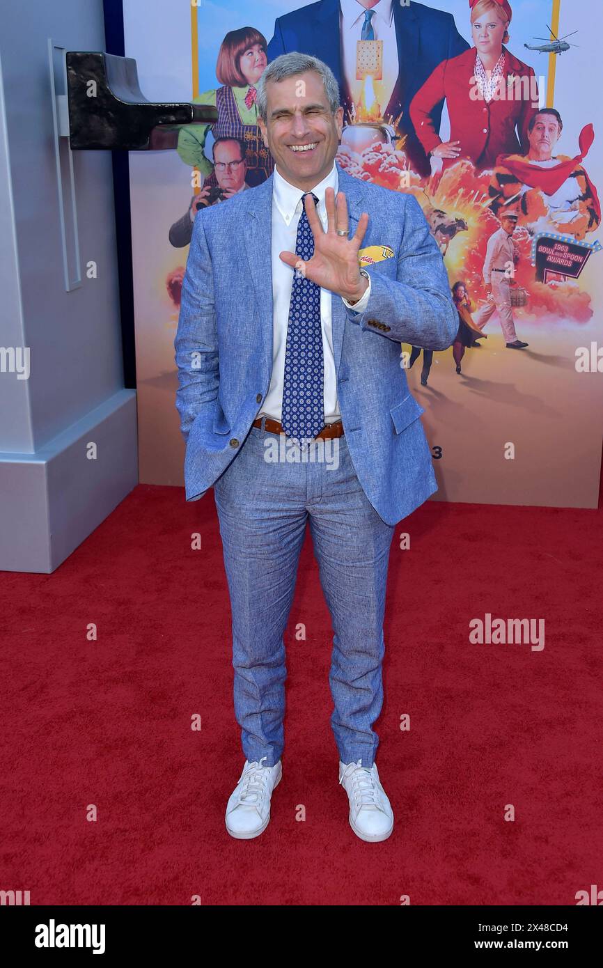 Andy Robin bei der Premiere des Netflix-Films Unfrosted im Egyptian ...