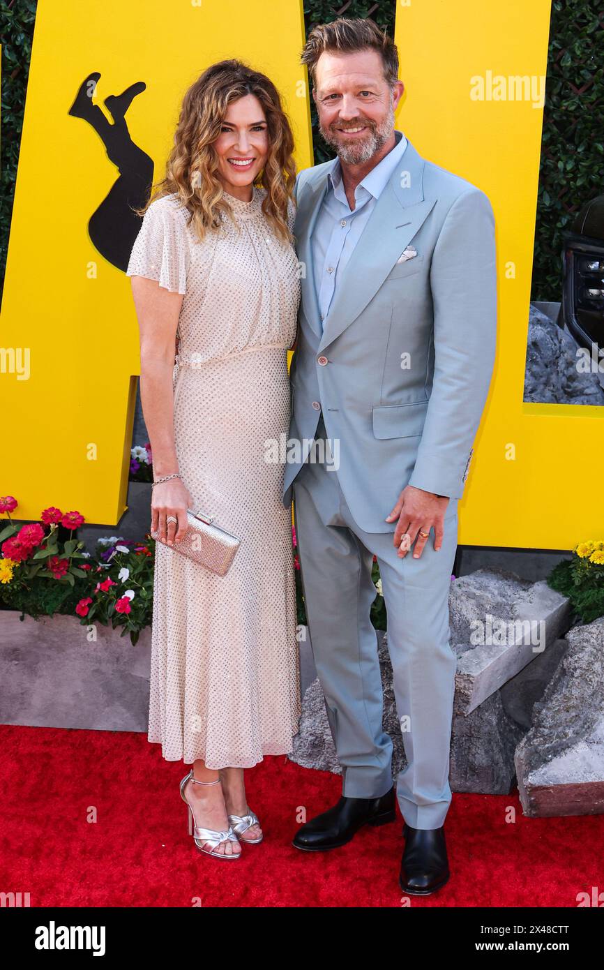 HOLLYWOOD, LOS ANGELES, CALIFORNIA, USA - APRIL 30: Kelly McCormick and ...