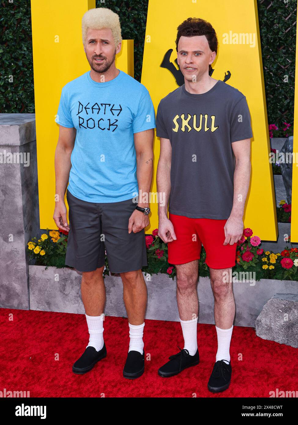 HOLLYWOOD, LOS ANGELES, CALIFORNIA, USA - APRIL 30: Ryan Gosling and ...