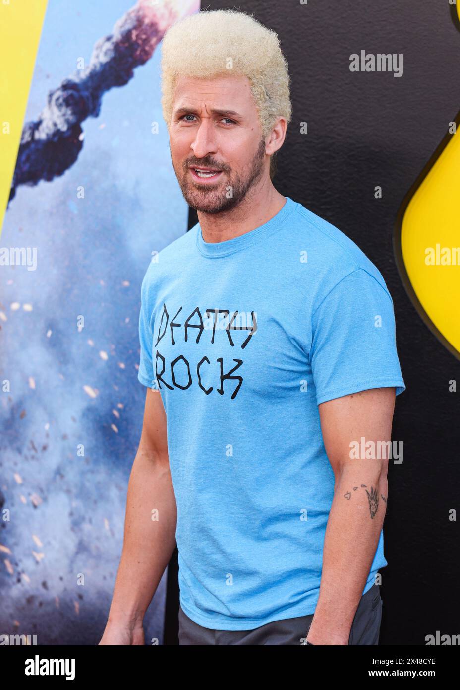 HOLLYWOOD, LOS ANGELES, CALIFORNIA, USA - APRIL 30: Ryan Gosling ...