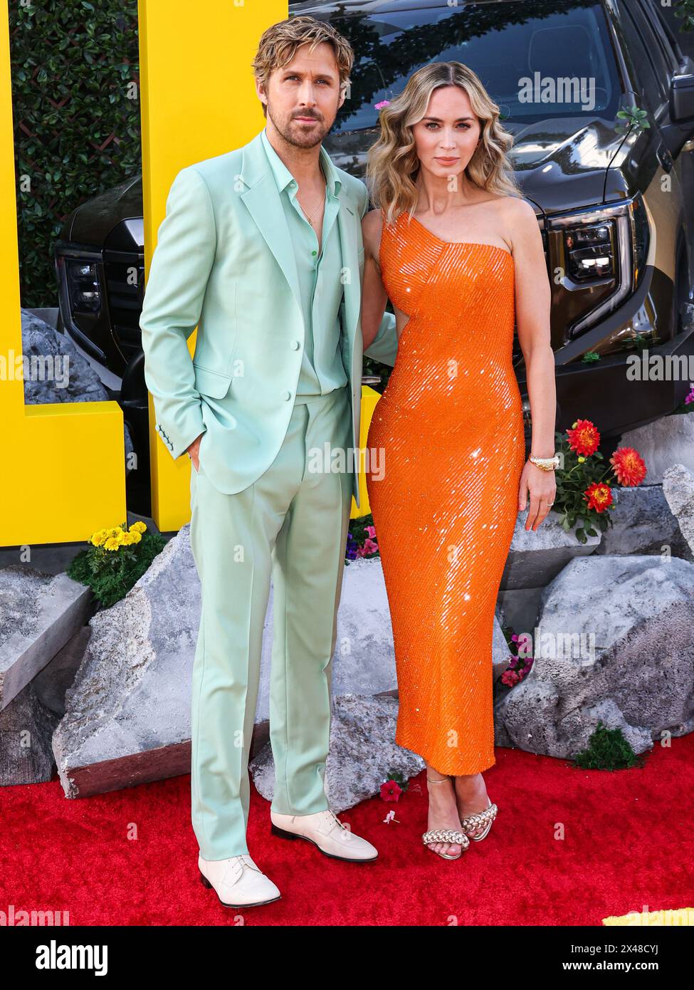 HOLLYWOOD, LOS ANGELES, CALIFORNIA, USA - APRIL 30: Ryan Gosling ...