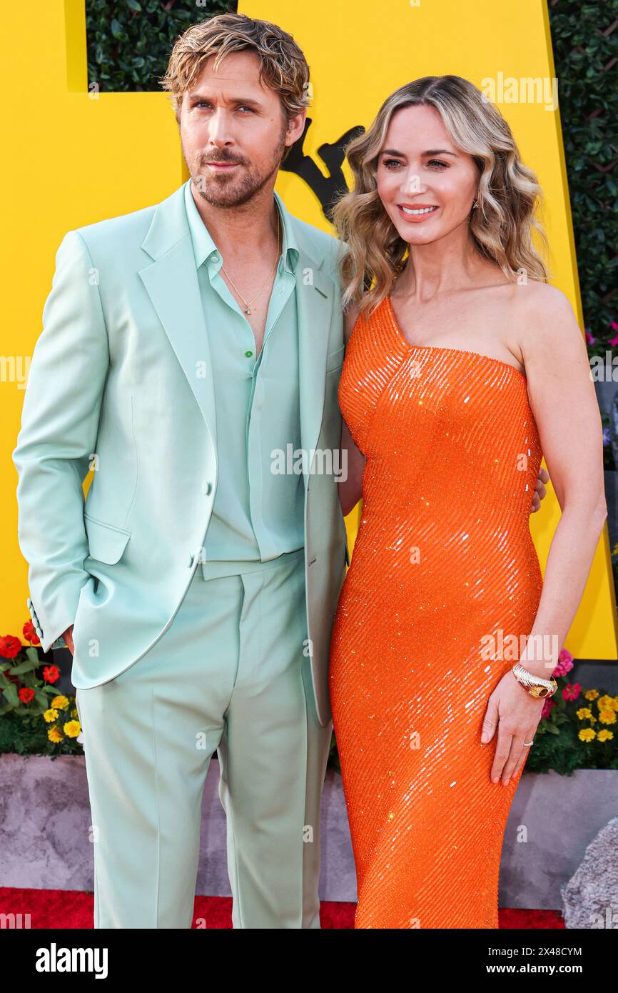 HOLLYWOOD, LOS ANGELES, CALIFORNIA, USA - APRIL 30: Ryan Gosling ...