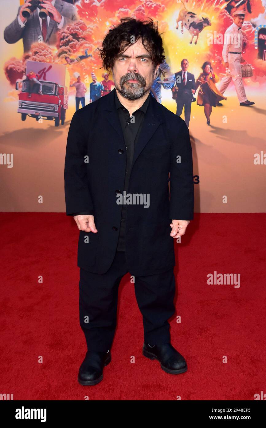 Peter Dinklage bei der Premiere des Netflix-Films Unfrosted im Egyptian ...