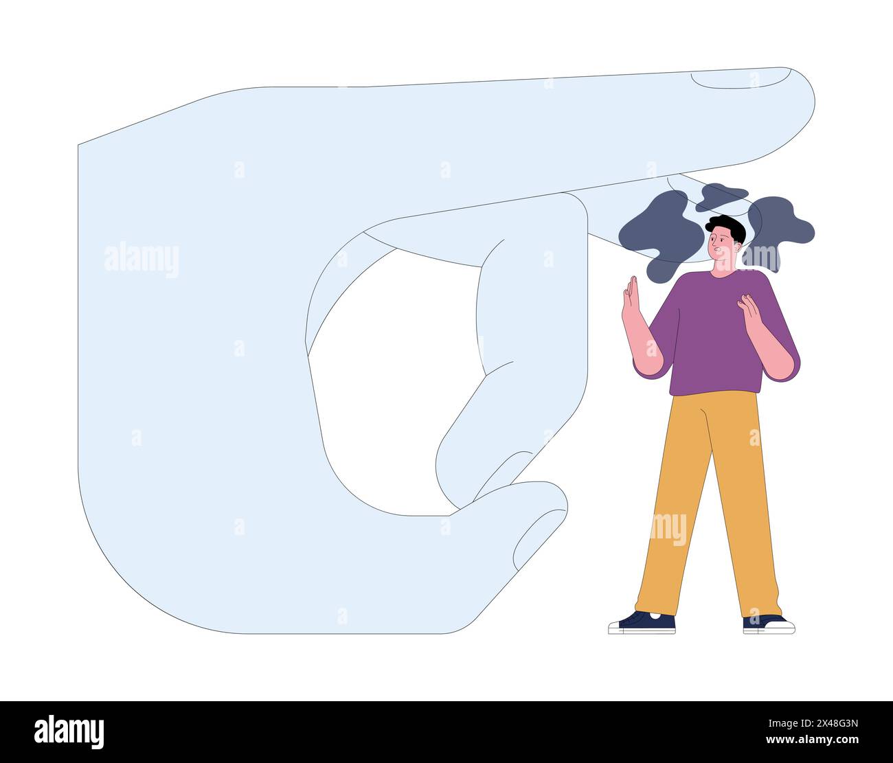 Insignificant person Cut Out Stock Images & Pictures - Alamy