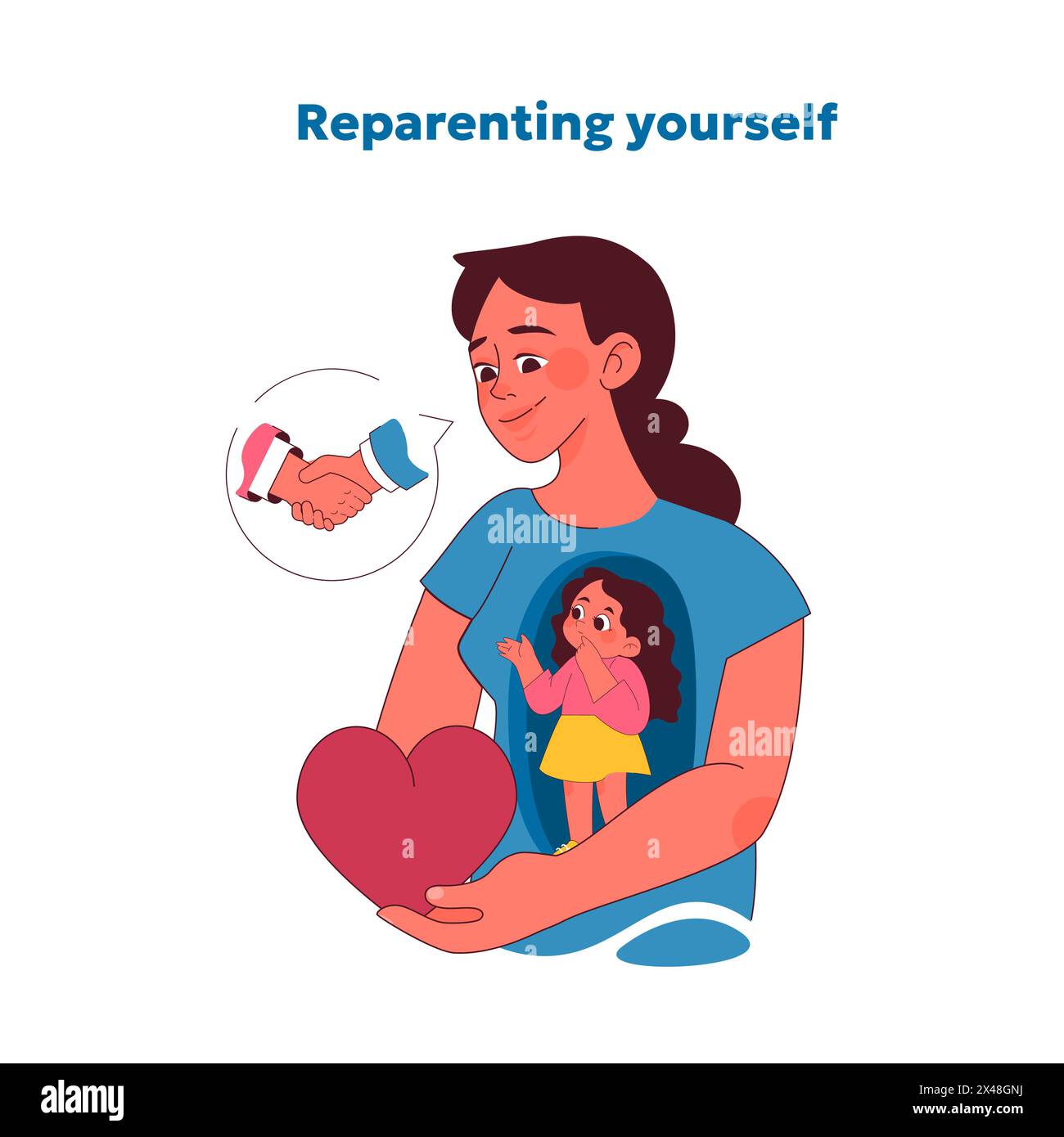 Inner healing Stock Vector Images - Alamy