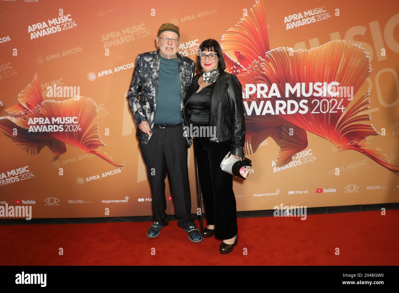 Sydney, Australia. 1st May 2024. Glenn A. Baker and Julia Newbould ...
