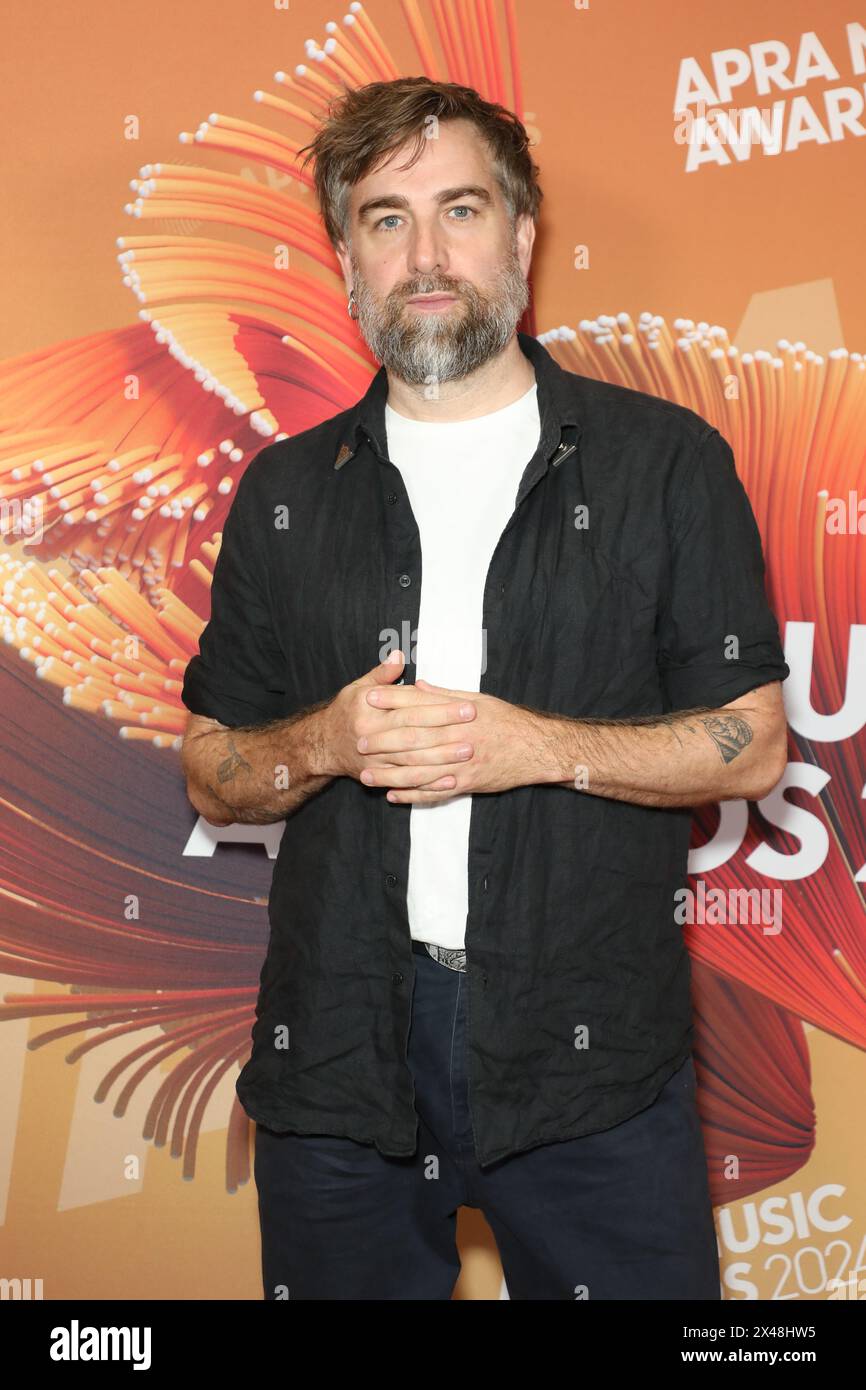 Sydney, Australia. 1st May 2024. Josh Pyke arrives on the red carpet at ...