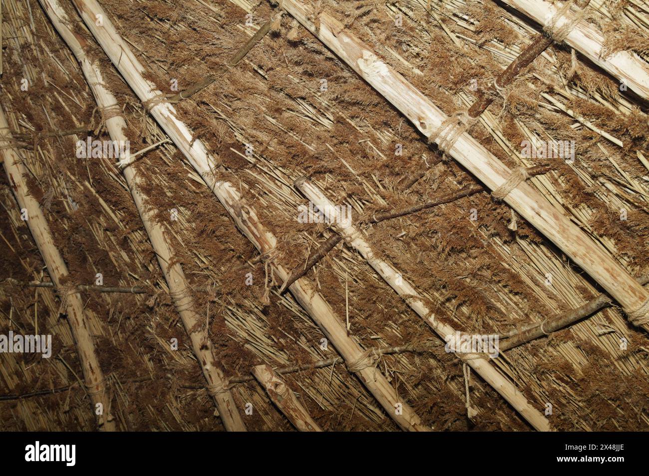 Round thatched roof building hi-res stock photography and images - Alamy
