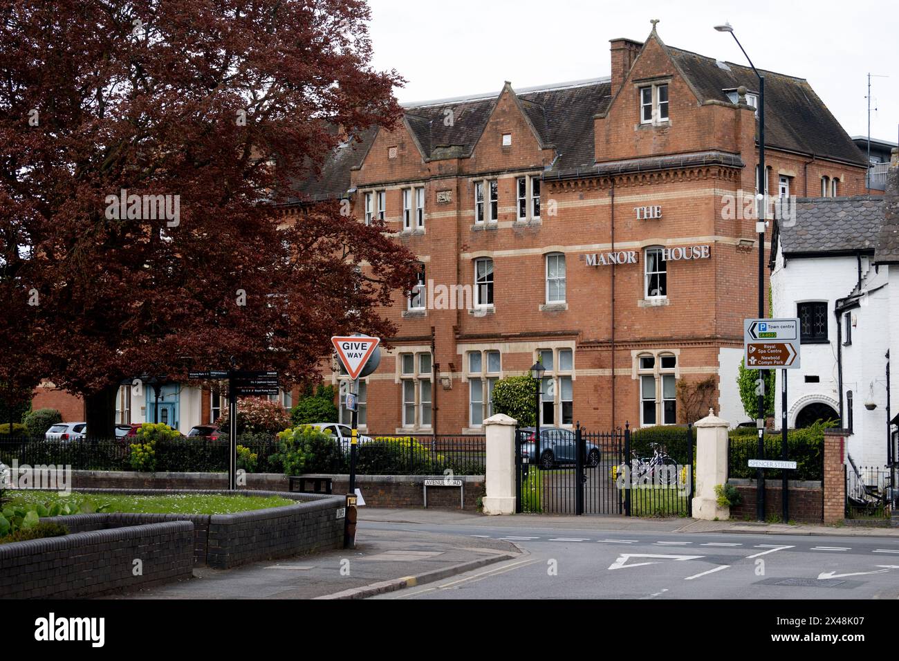The Manor Hotel, Leamington Spa, Warwickshire, England, UK Stock Photo ...