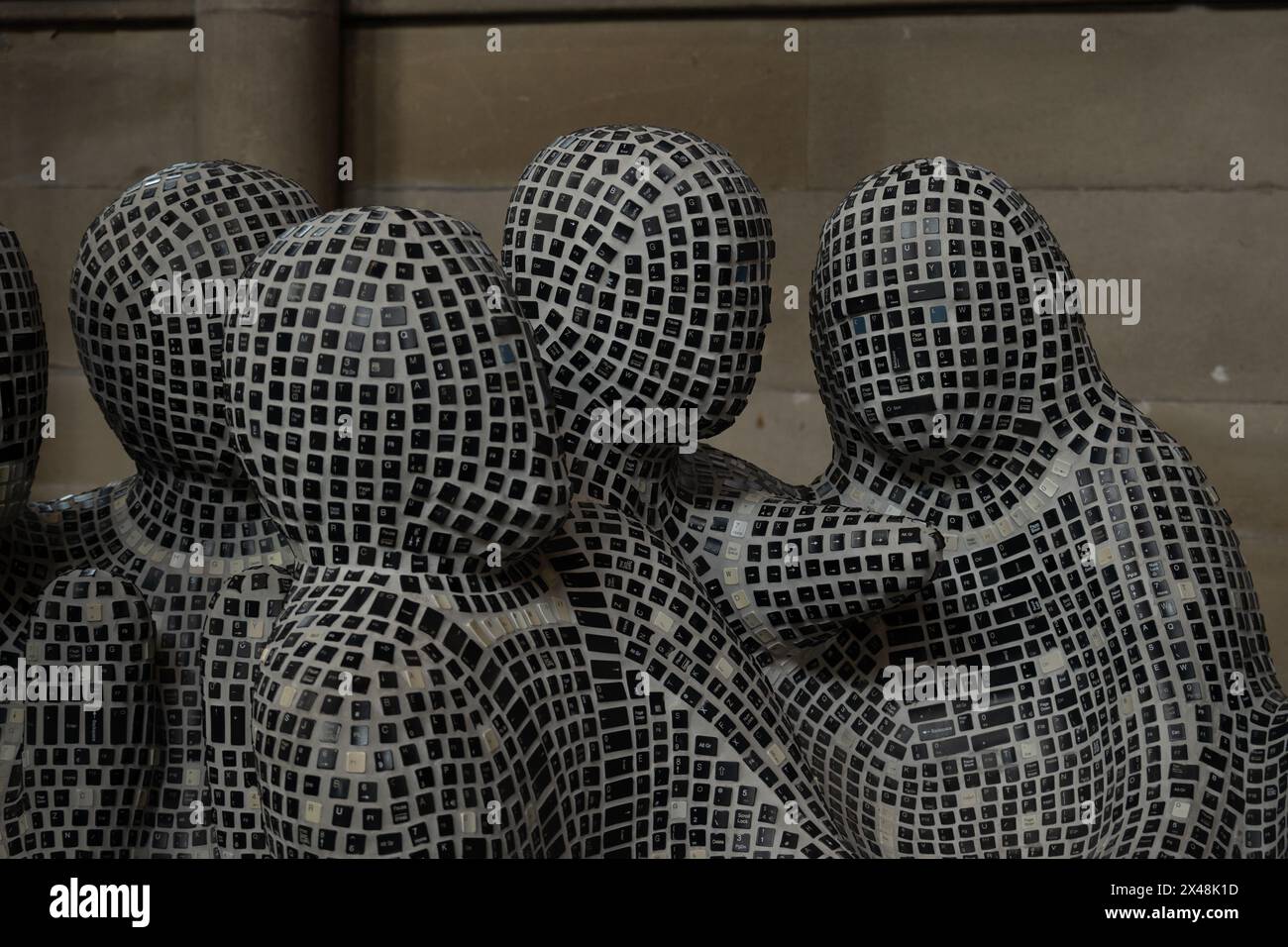 The Last Supper sculpture by Peter Barnes Stock Photo - Alamy