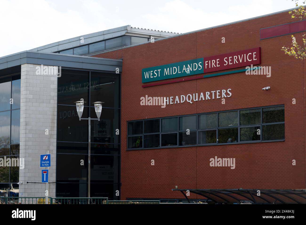 West Midlands Fire Service Headquarters, Vauxhall Road, Birmingham, UK ...