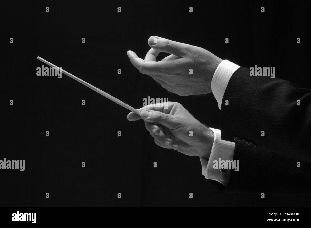 music conductor hands Stock Photo - Alamy