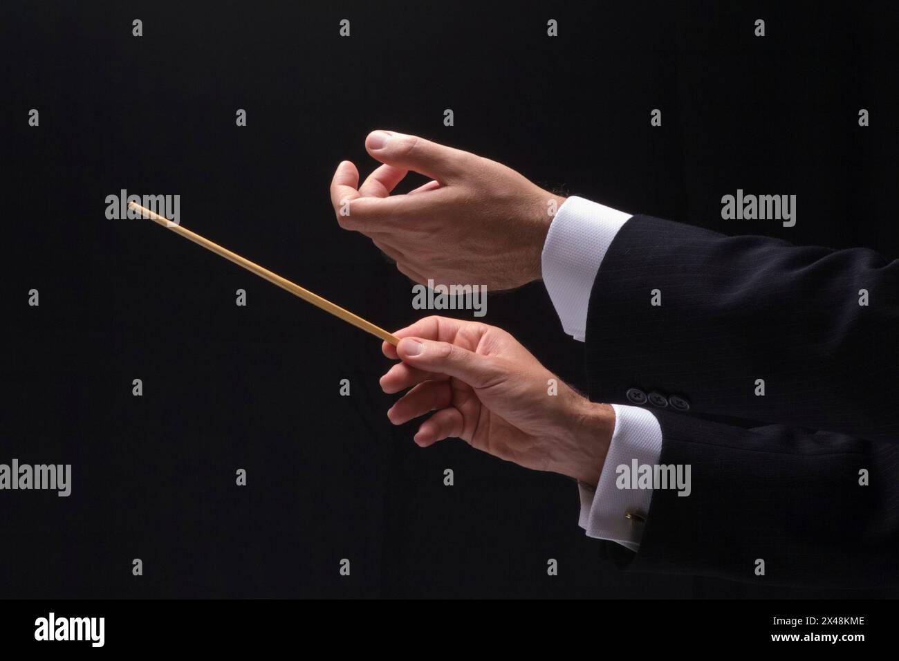 music conductor hands Stock Photo - Alamy