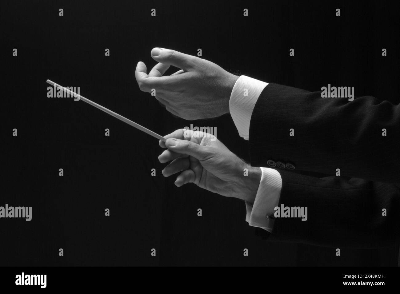 music conductor hands Stock Photo - Alamy